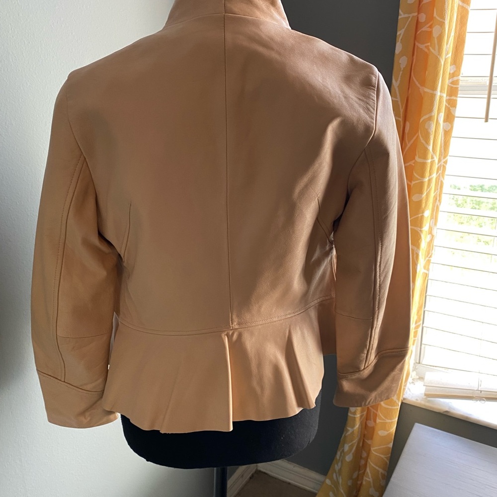 Camel Color Wilson’s Leather Cropped Jacket - Gem